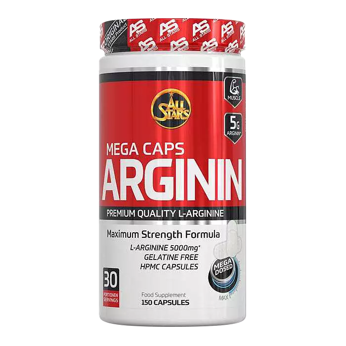 Arginine Mega Caps (150 kap.)