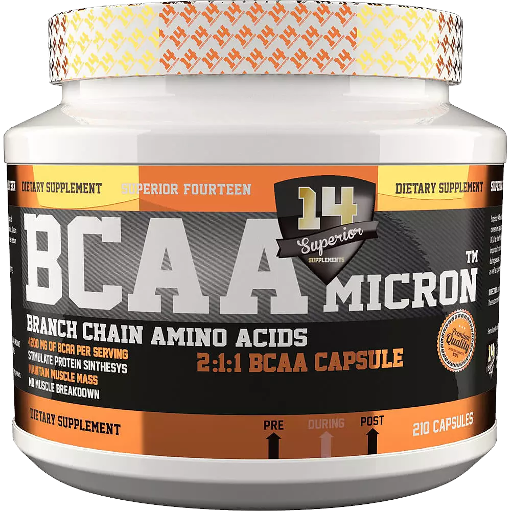 BCAA Micron (210 kap.)