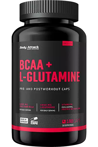 BCAA + Glutamine 12000 (180 kap.)