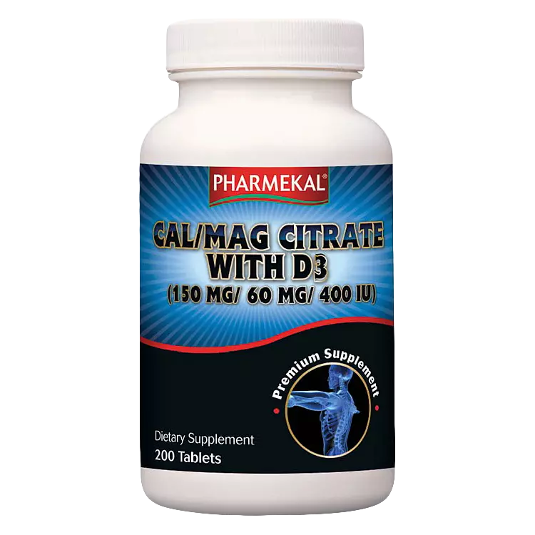 Cal/Mag Citrate with D3 (200 tab.)