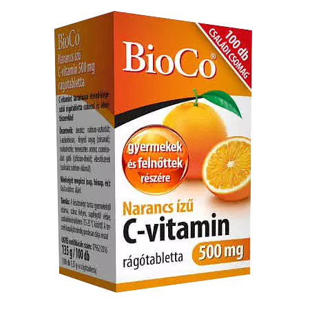 Vitamin C 500mg žvakaće tablete (100 žvakaćih tableta)