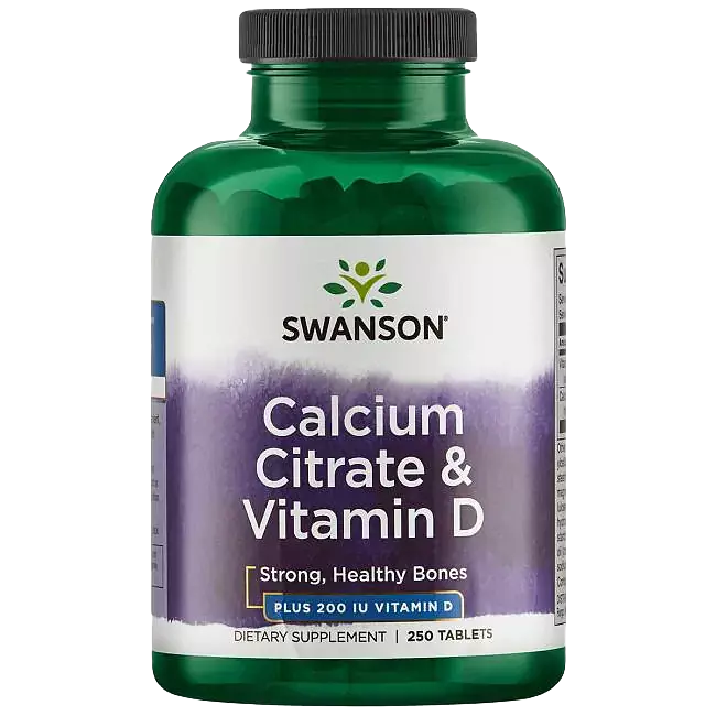 Calcium Citrate & Vitamin D (250 tab.)