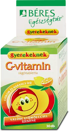 Vitamin-C for kids (30 žvakaćih tableta)