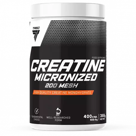 Creatine Micronized 200mesh (400 kap.)