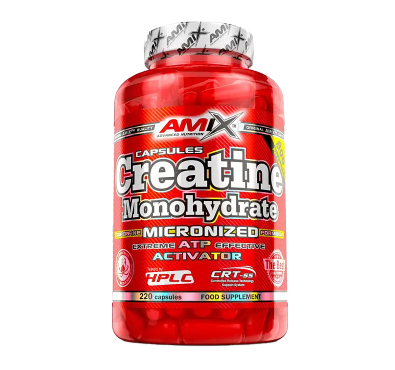 Creatine Monohydrate Capsules (220 kap.)