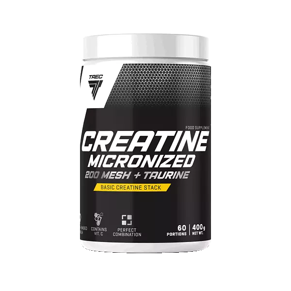 Creatine Micronized 200 Mesh + Taurine (400 gr.)