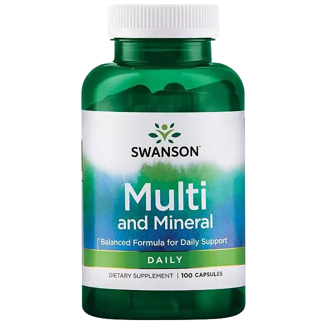 Daily Multivitamin & Mineral (100 kap.)