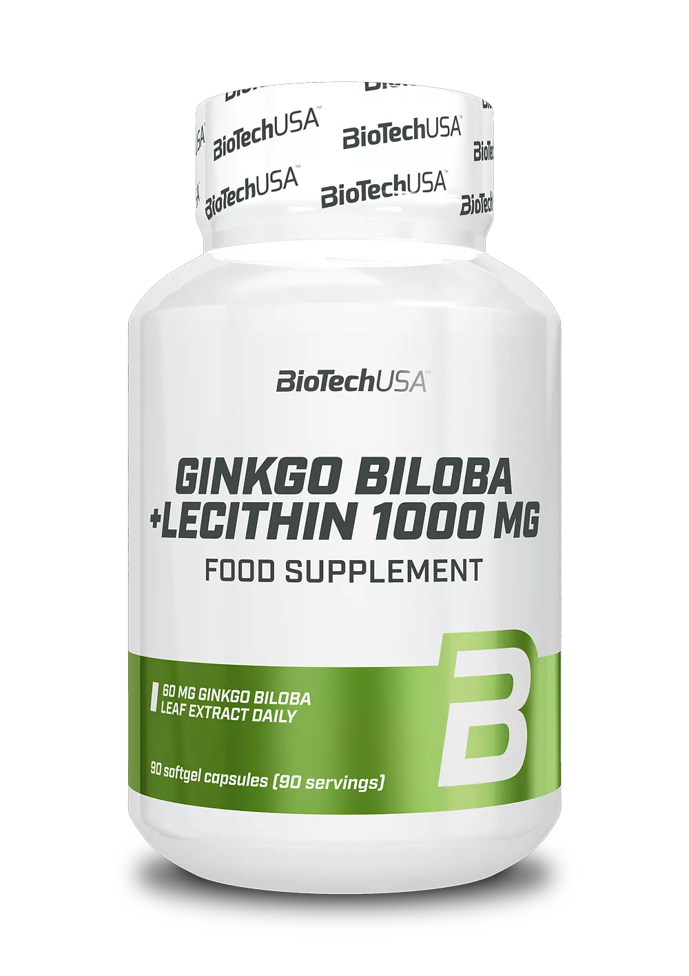 Ginkgo Biloba Plus Lecithin (90 kap.)