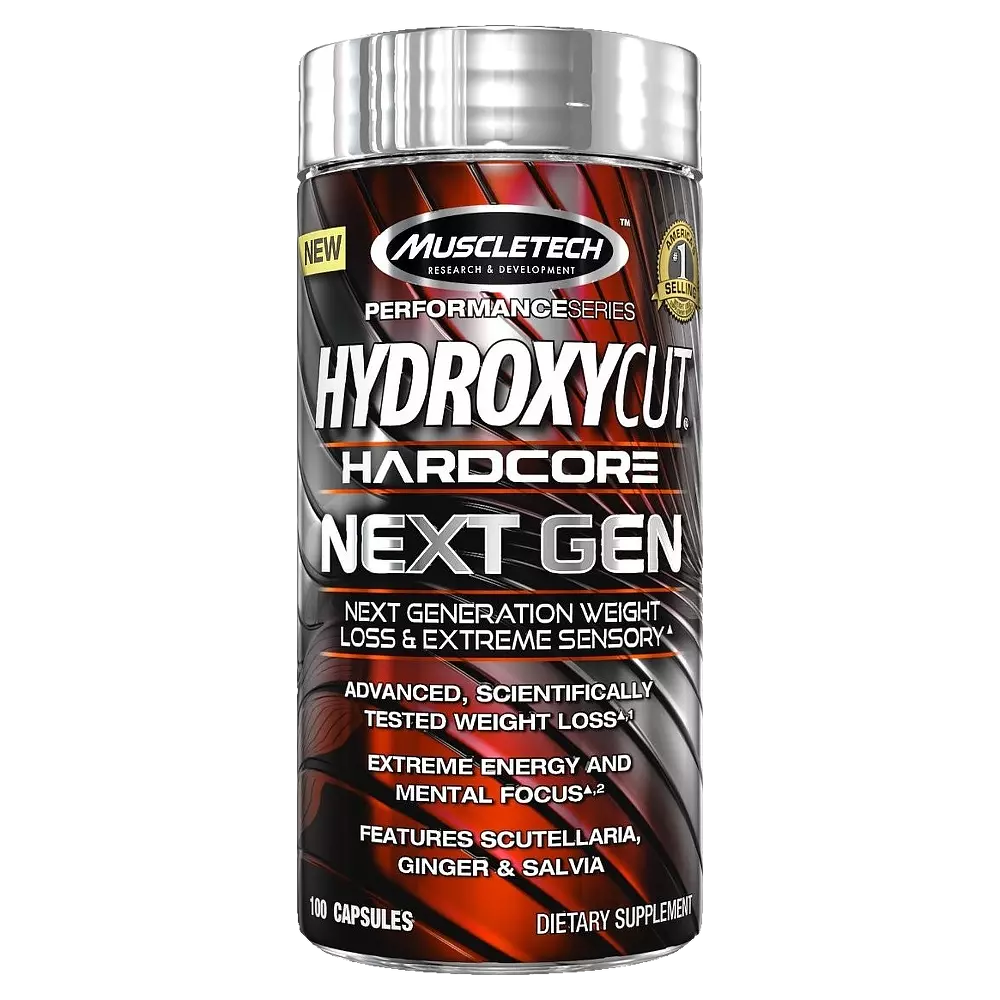 Hydroxycut Hardcore Next Gen (100 kap.)