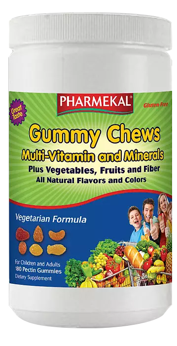 Gummy Chews Multi-Vitamin plus Vegetables (180 žvakaćih tableta)