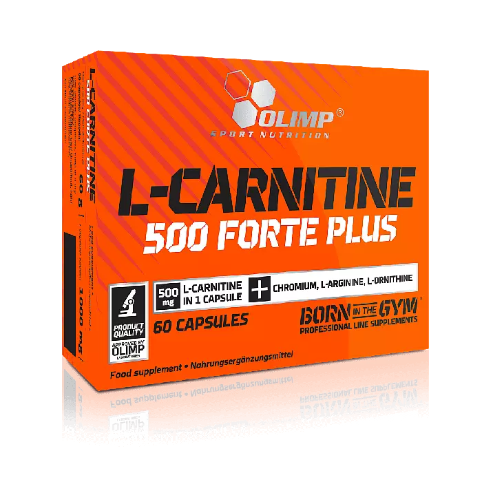 L-Carnitine 500 Forte Plus Sport Edition (60 kap.)