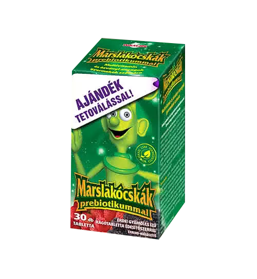 Gummy Vites for kids (Marslakócskák) with prebiotics (30 žvakaćih tableta)