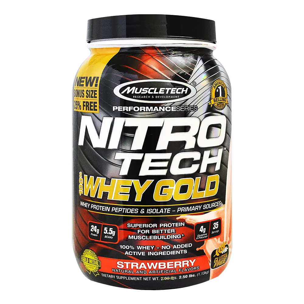 Nitro Tech 100% Whey Gold (1,13 kg)