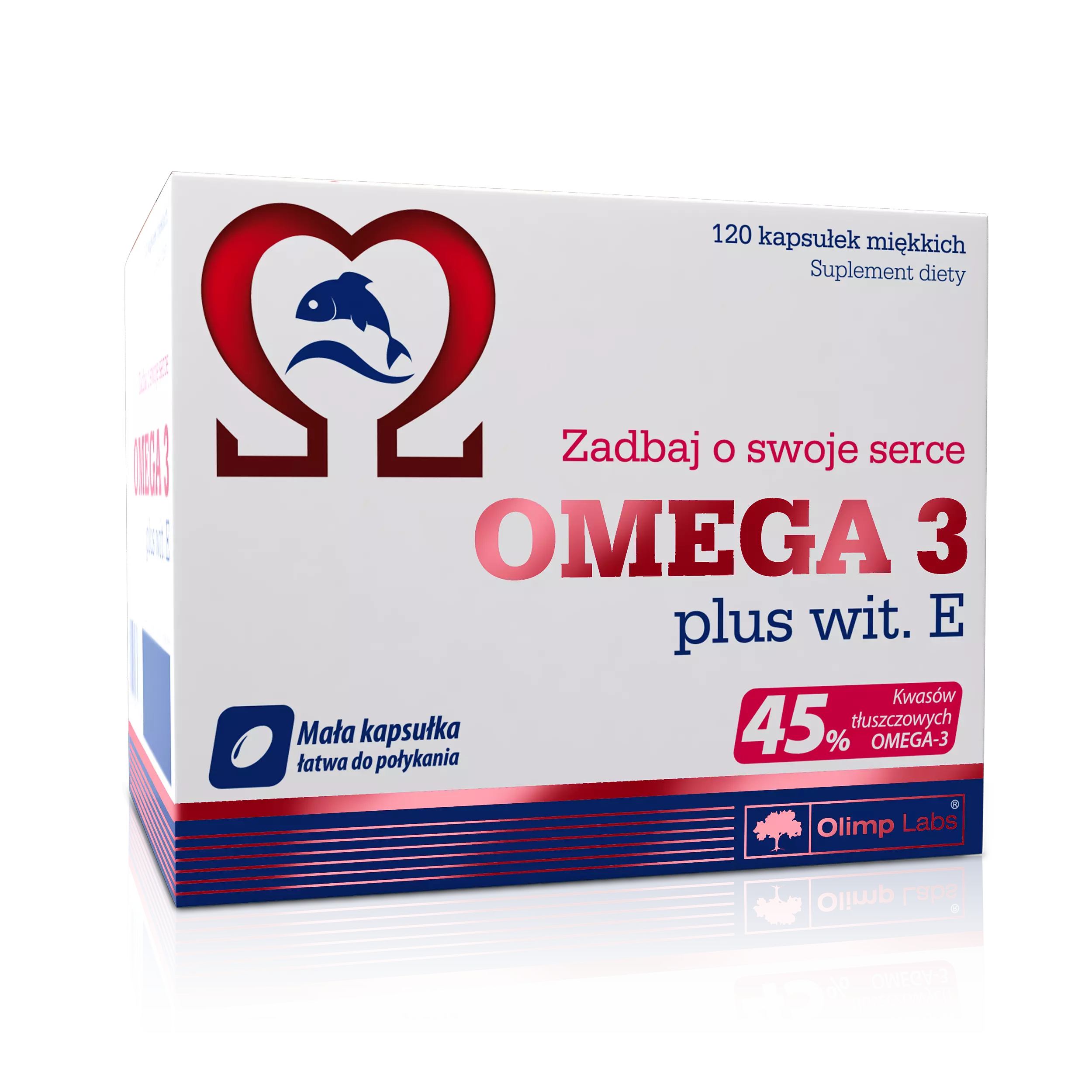 Omega 3 plus Vitamin E (120 kap.)