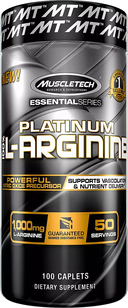 Platinum 100% L-Arginine (100 kap.)