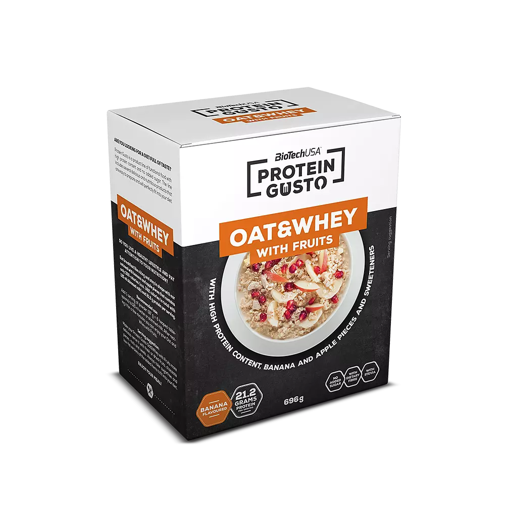 Protein Gusto Oat&Whey with fruits (0,696 kg)