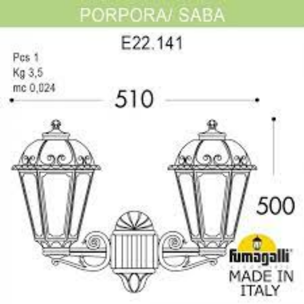 PORPORA/SABA K22.141.000.AXE27