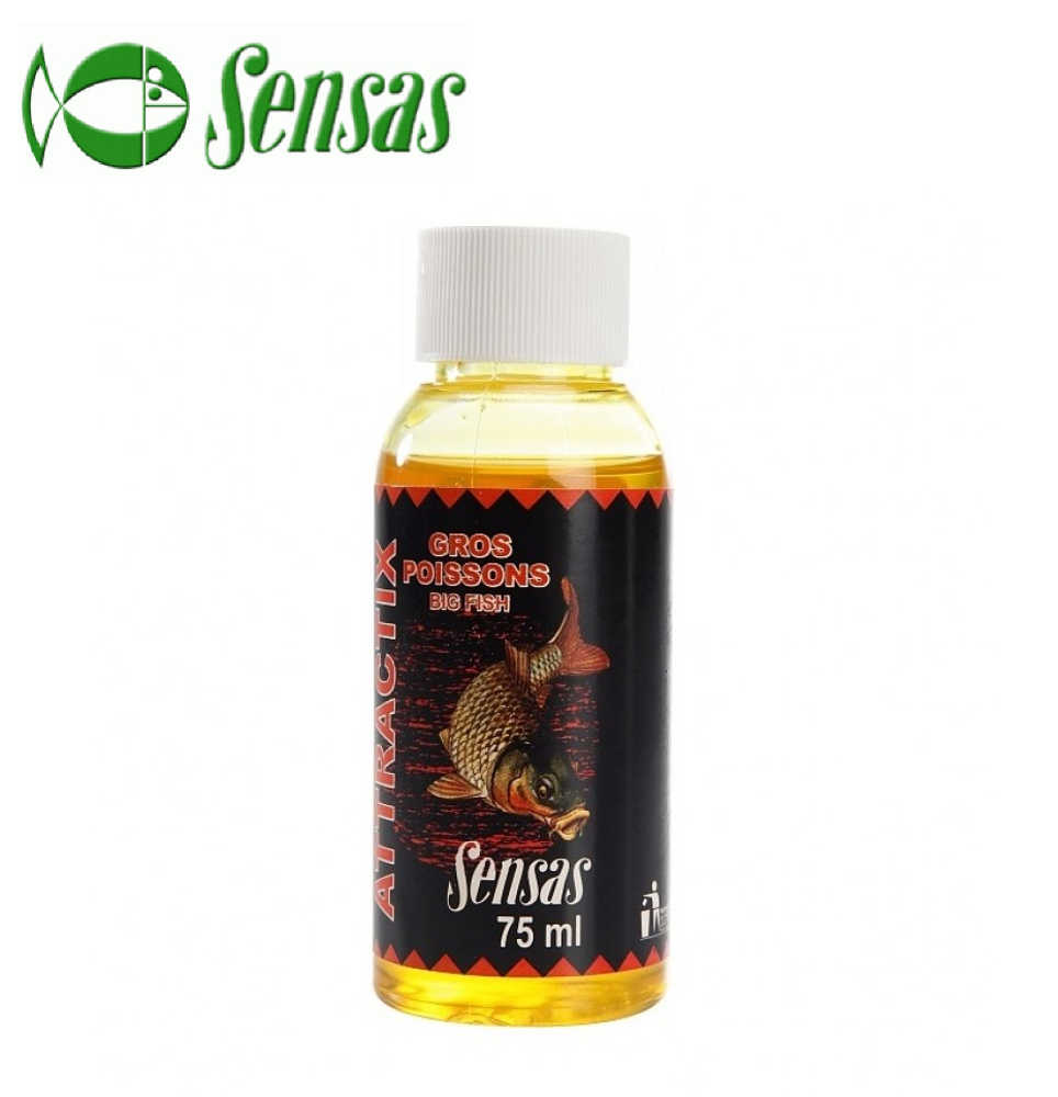 SENSAS ATTRACTIX GROS POISSONS 75ML