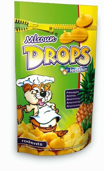 Dafiko Drops glodari - ananas 75g