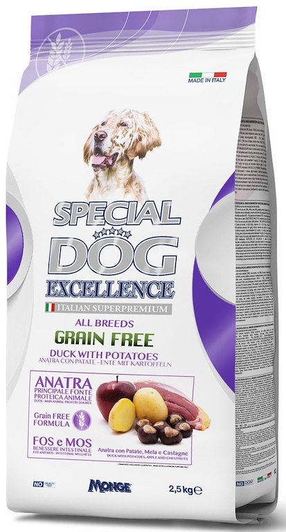 Special Dog Exellence Grain Free pačetina 2.5kg