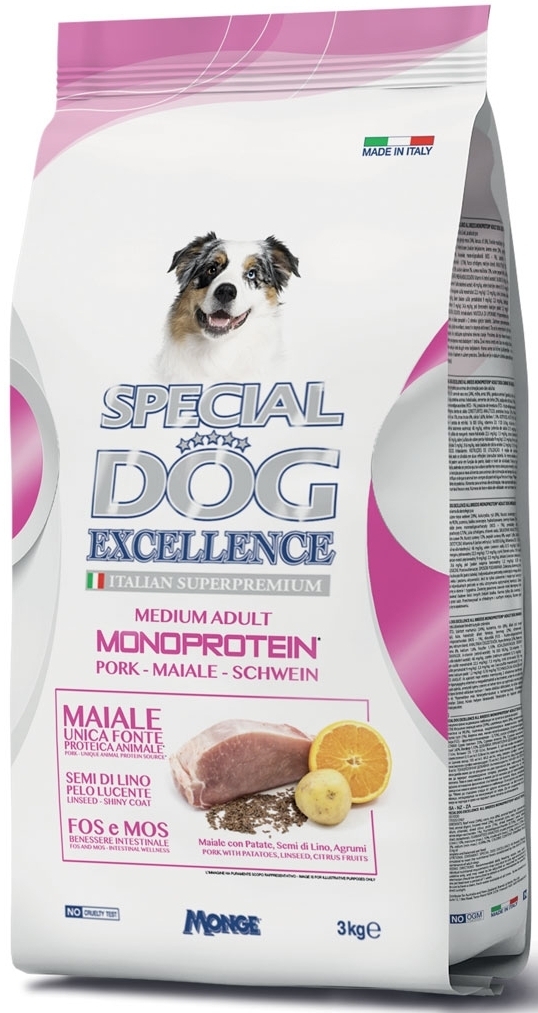 Special Dog Excellence Monoprotein svinjetina za sve rase 3kg