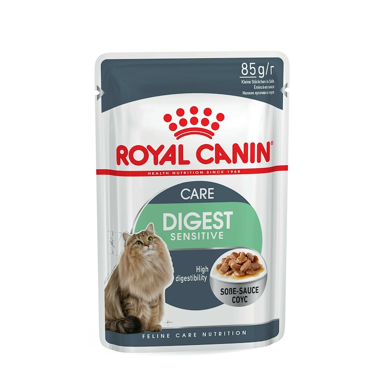 Sos za mačke Royal Canin WET Digest Sensitive 85gr