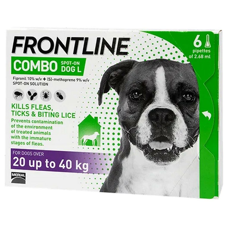 Merial Frontline Combo spot on za pse 20-40kg L 1 komad