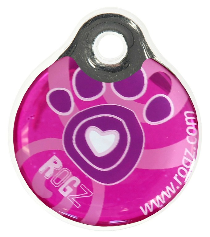 Rogz Instant ID privezak S Pink Paw