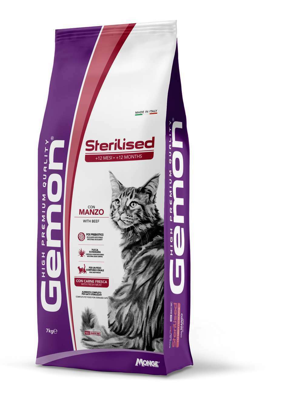 Gemon Govedina hrana za sterilisane mačke 7kg