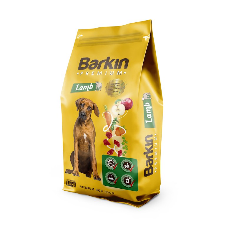 Barkin Jagnjetina hrana za odrasle pse 15kg