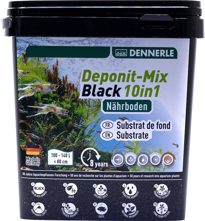 Dennerle DeponitMix Black 10u1 4,8kg