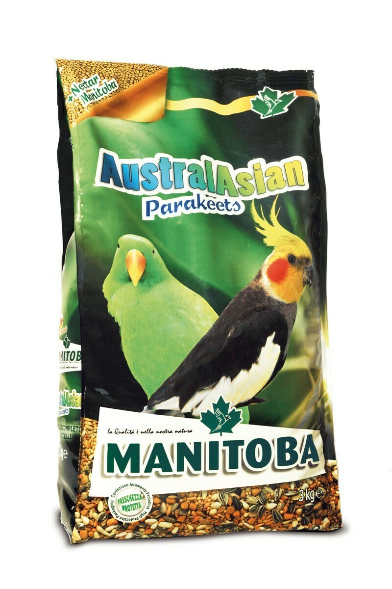 Manitoba Australasian Parakeets - Hrana za nimfe 1kg