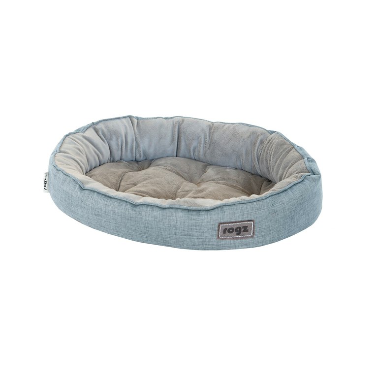 Rogz Cuddle Oval Podz krevet za mace S Sivi 8x35x48cm