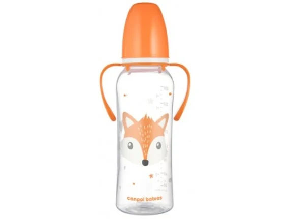 Canpol Babies Flašica Cute animals sa ručkama 250ml 11/845