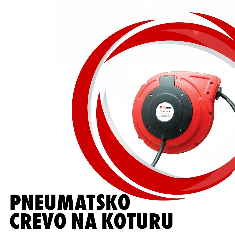 Pneumatsko crevo na koturu