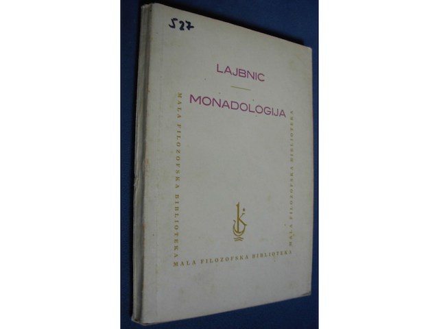 MONADOLOGIJA - Lajbnic