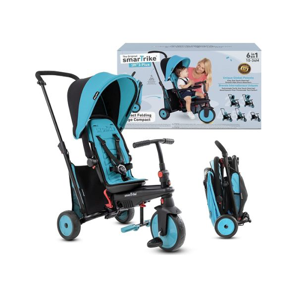 Smart Trike Dečiji tricikl STR3 Plus Blue 5021833