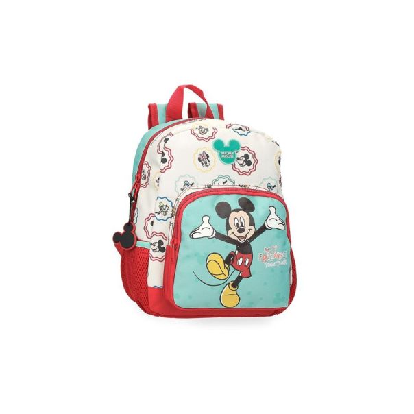 MICKEY Ranac Best friends together 28 cm bela