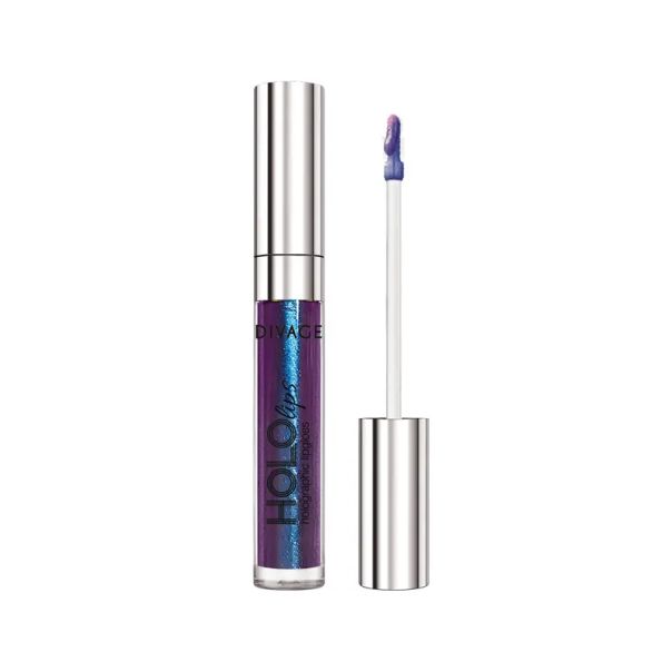 DIVAGE Sjaj za usne HOLO 02, Plum Violet