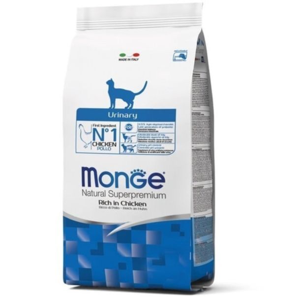 MONGE Hrana za mačke piletina URINARY 1.5KG