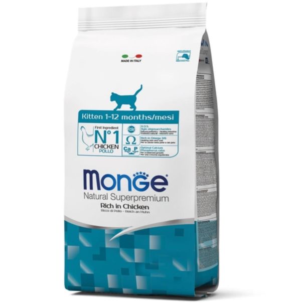 MONGE Hrana za mačke piletina KITTEN 1.5KG