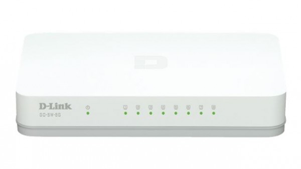 Switch 8-portni gigabitni D-Link GoSwitch8G