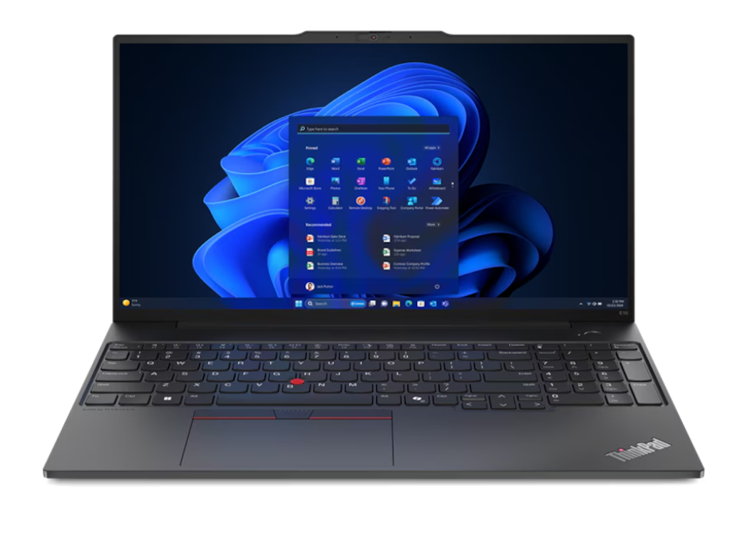 Laptop Lenovo ThinkPad E16 G2 21MA0020YA, 16 WUXGA IPS, Intel Core Ultra 5 125U, 16GB RAM, 512GB SSD, Windows 11 ProID EK000607731