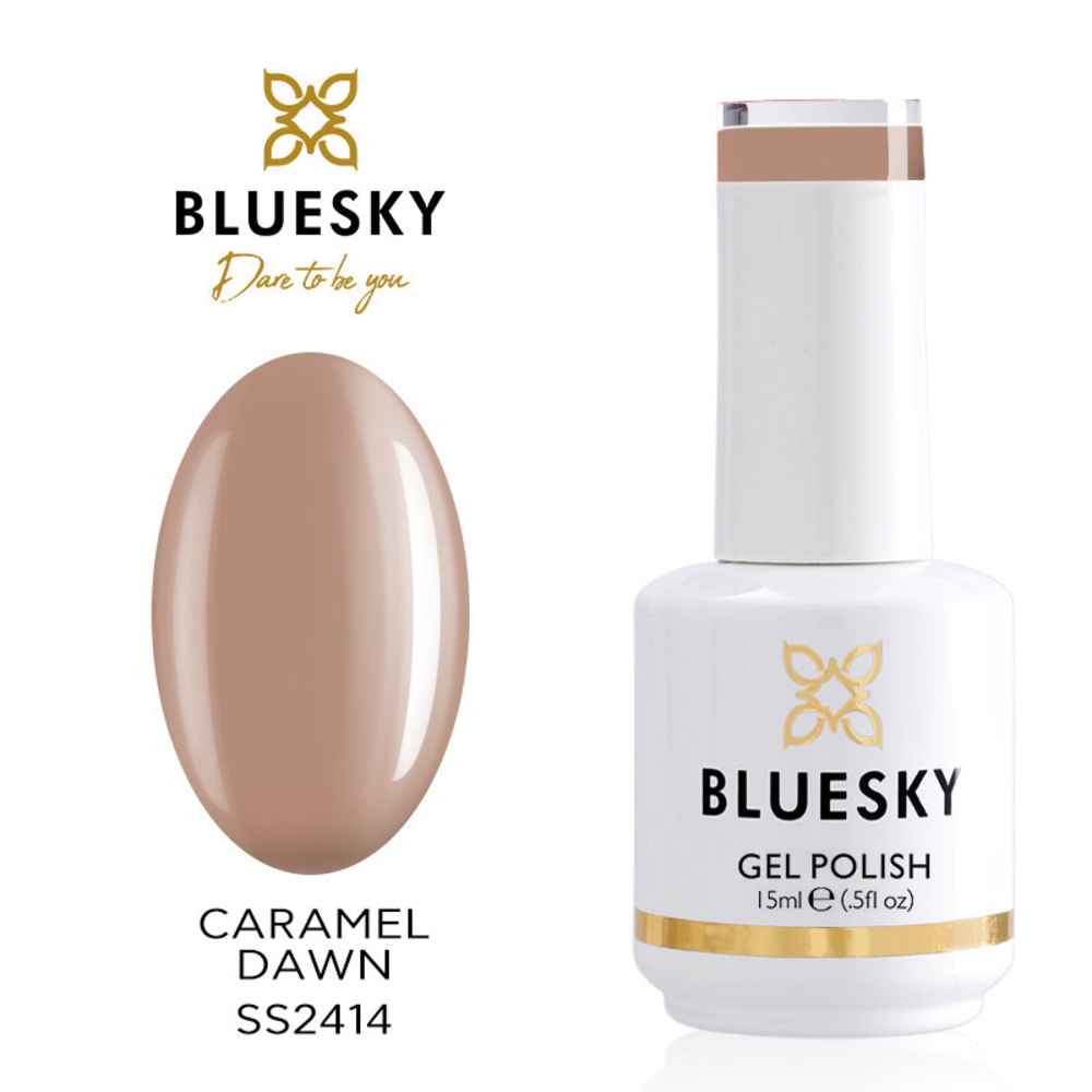 Gel Polish Bluesky 15ML CARAMEL DAWN SS2414