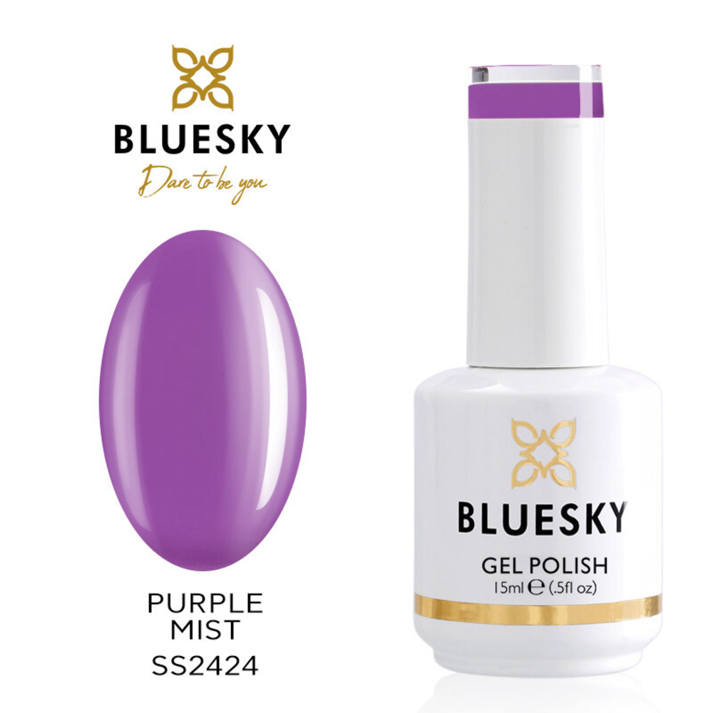 Gel Polish Bluesky 15ML PURPLE MIST SS2424