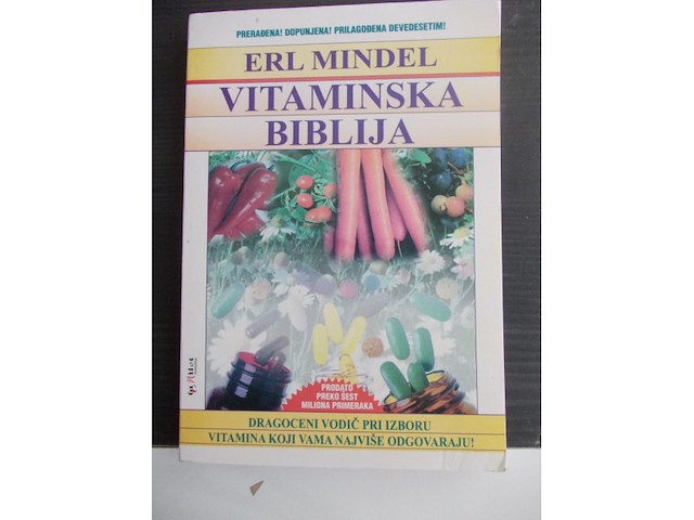 Vitaminska biblija -Erl Mindel