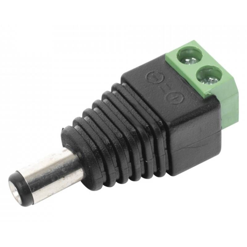 CERBERUS Konektor DC(M) 12V Terminal sraf (pak 10kom)