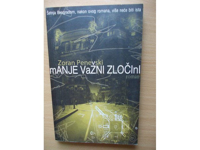 Manje važni zločini - Zoran Penevski