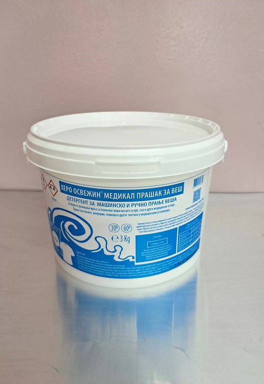 Hero Osvežin® Medikal Prašak za veš 3 kg kanta