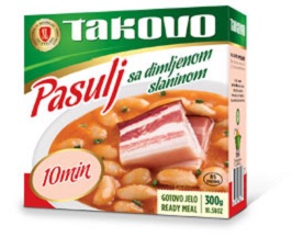 PASULJ SA DIMLJENOM SLANINOM 300G TAKOVO